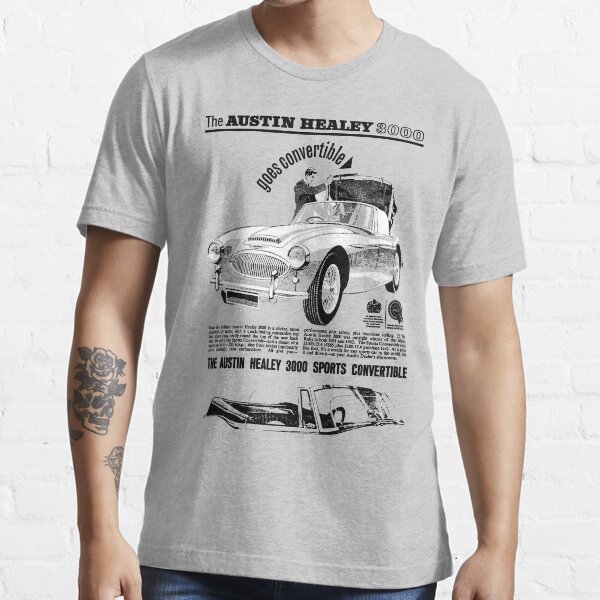 "AUSTIN HEALEY 3000" T-shirt for Sale by ThrowbackMotors | Redbubble ...