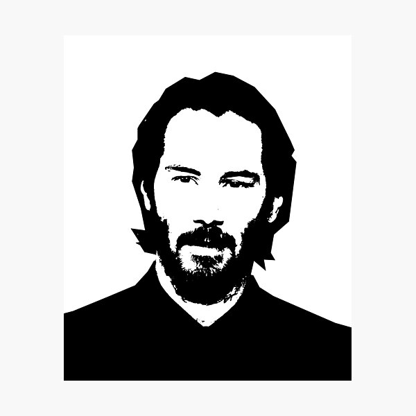 "keanu reeves" Photographic Print for Sale by ExplosiveA | Redbubble