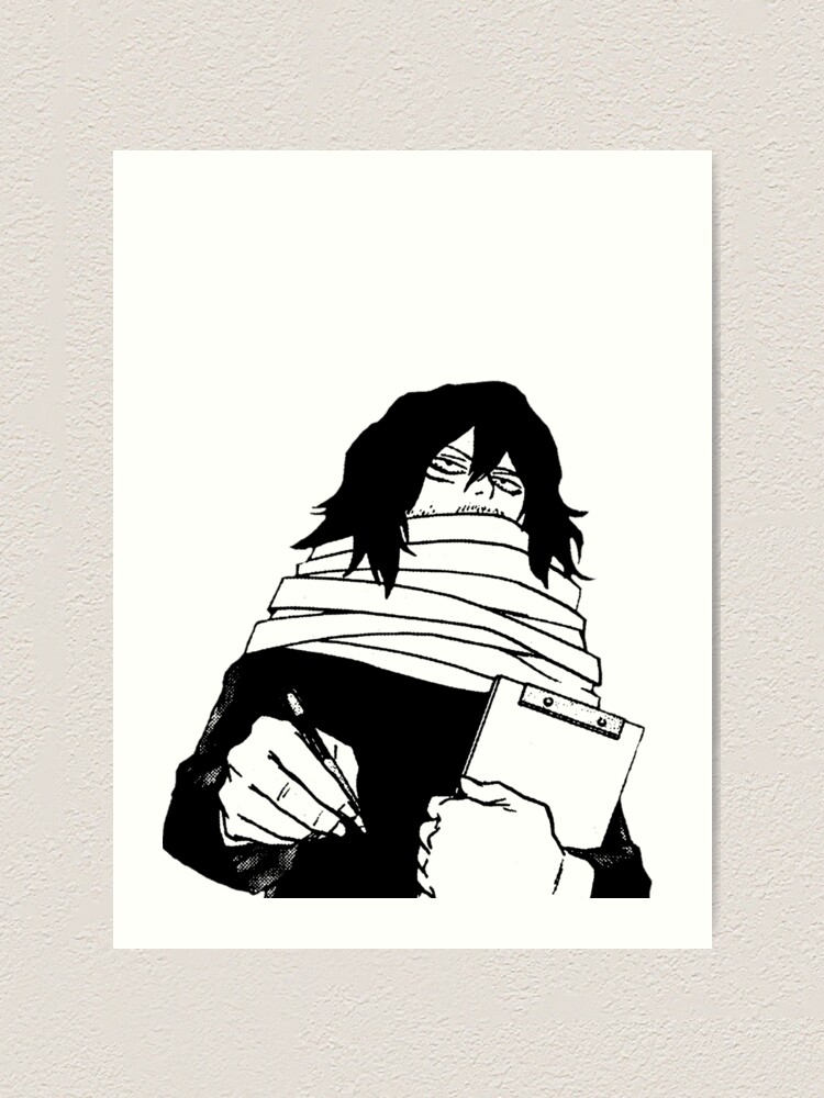 "Aizawa notes" Art Print by TRISKOVA | Redbubble