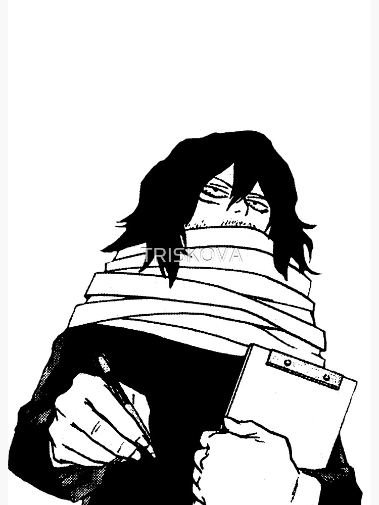 "Aizawa notes" Art Print by TRISKOVA | Redbubble