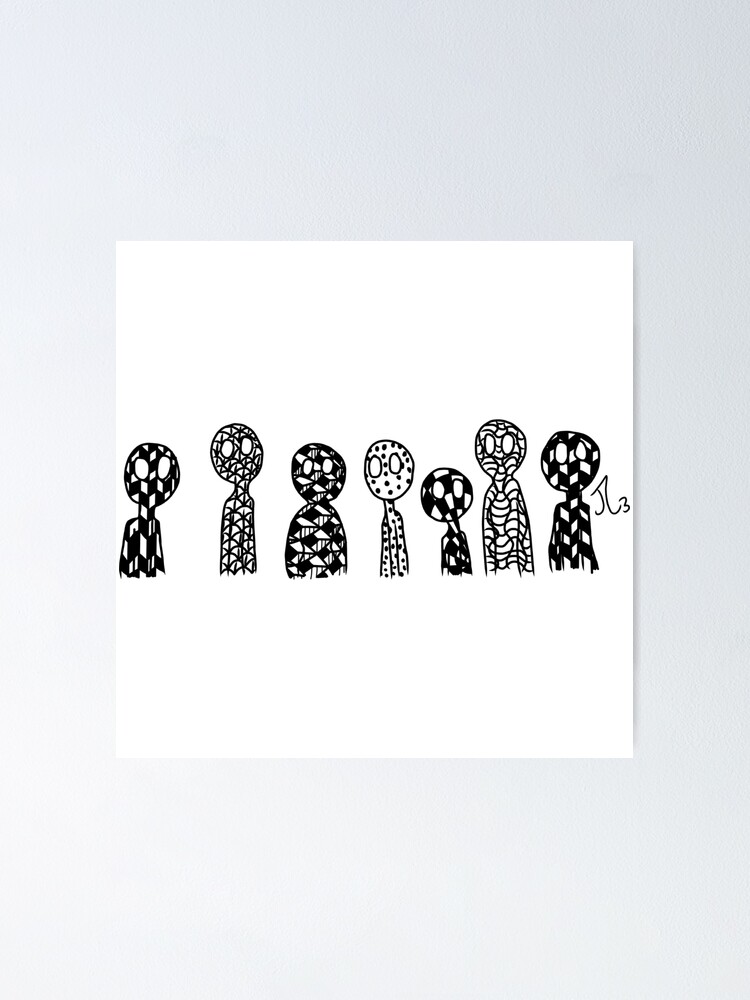 "Zentangle" Poster for Sale by CrazedCartoons | Redbubble