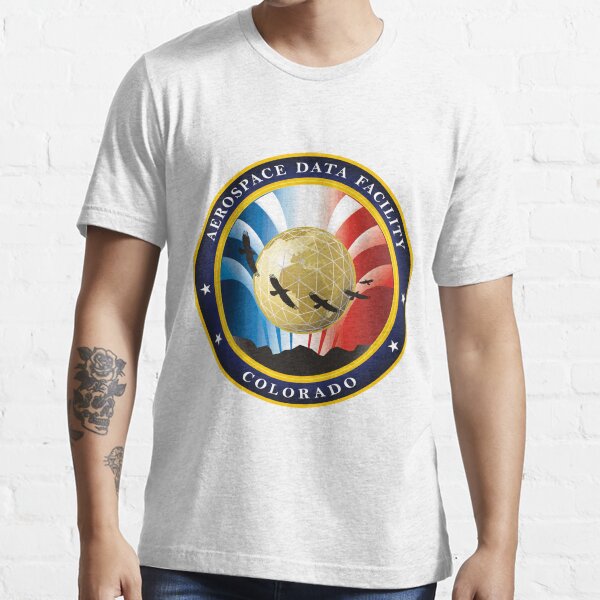 "Aerospace Data Facility Colorado Logo" T-shirt for Sale by Quatrosales ...