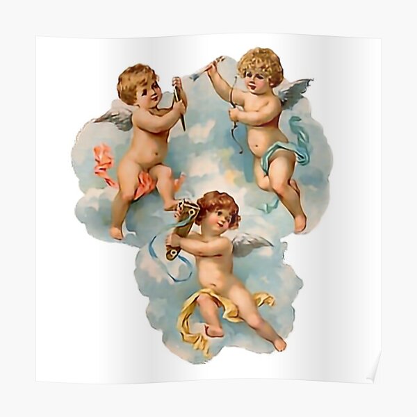 "CUTE CHERUBS" Poster for Sale by cherubadore | Redbubble