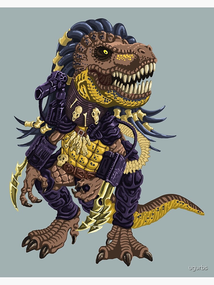 "PREDATOR REX" Poster by ugurbs | Redbubble