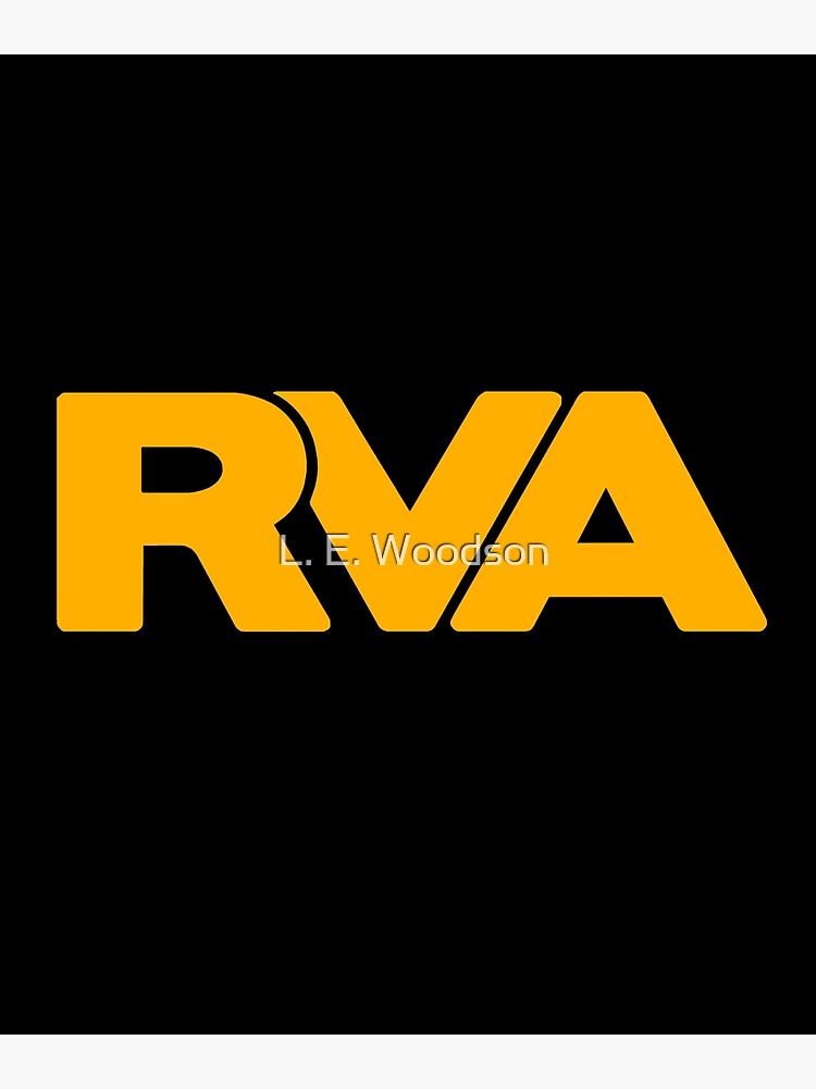 "RVA Logo In Gold - Richmond Virginia" Poster for Sale by Elizadearg ...