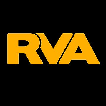 "RVA Logo In Gold - Richmond Virginia" Sticker for Sale by Elizadearg ...