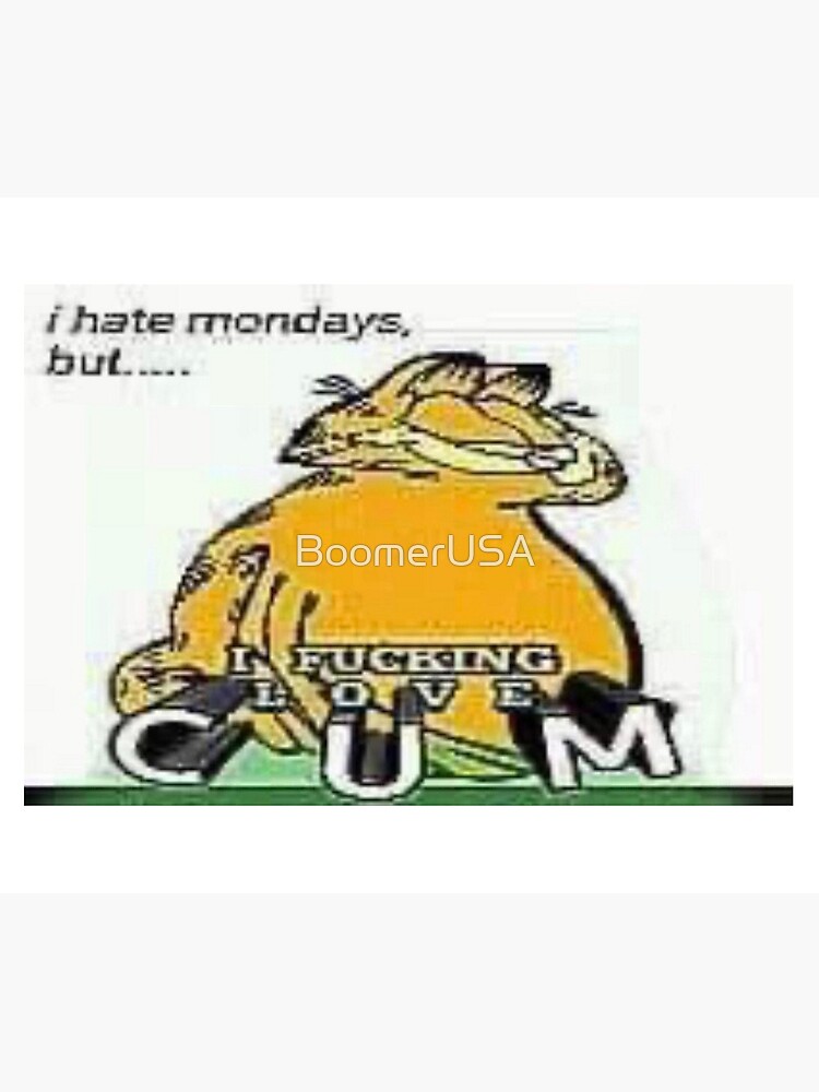 "Garfield Coom Meme" Tapestry for Sale by BoomerUSA | Redbubble