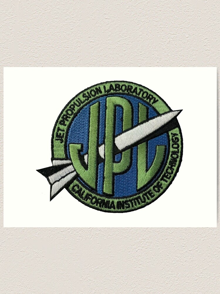 "A Throwback! The Old JPL Logo" Art Print for Sale by Quatrosales ...