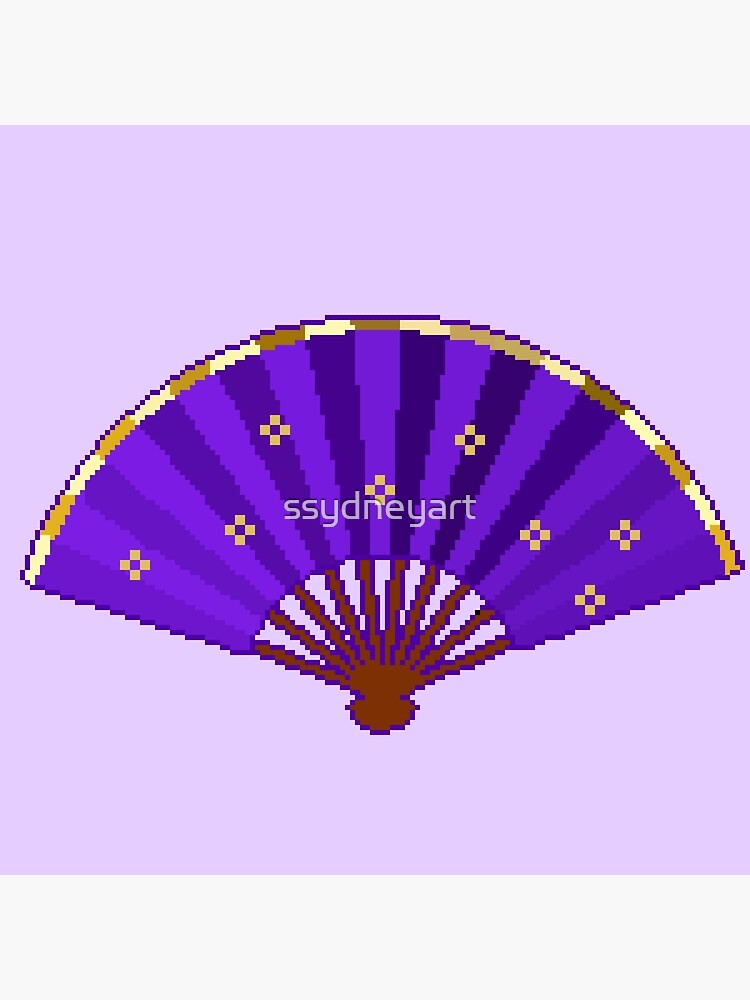 "Fan Pixel Art" Poster by ssydneyart | Redbubble