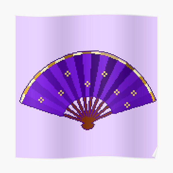 "Fan Pixel Art" Poster by ssydneyart | Redbubble
