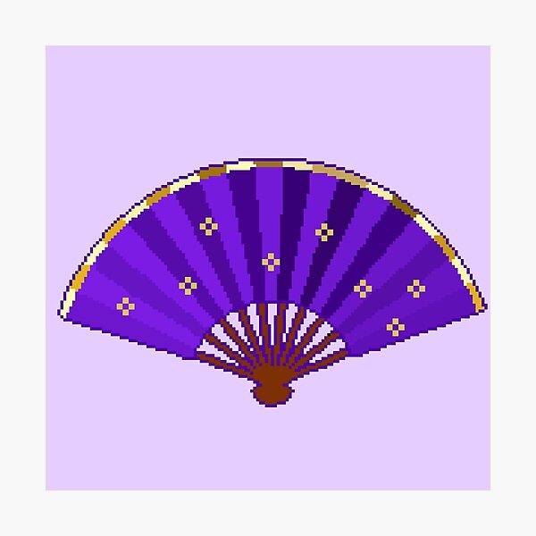 "Fan Pixel Art" Photographic Print for Sale by ssydneyart | Redbubble