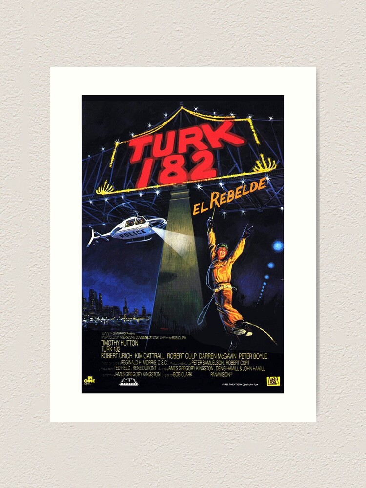 "Turk 182! movie poster" Art Print for Sale by CineMania | Redbubble