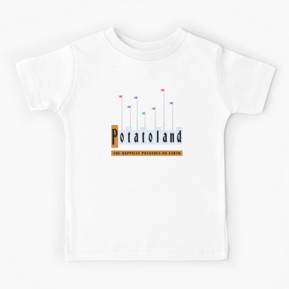 "Potatoland" Kids T-Shirt for Sale by jinigo1 | Redbubble