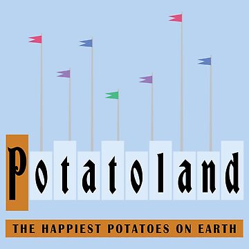 "Potatoland" Tapestry for Sale by jinigo1 | Redbubble