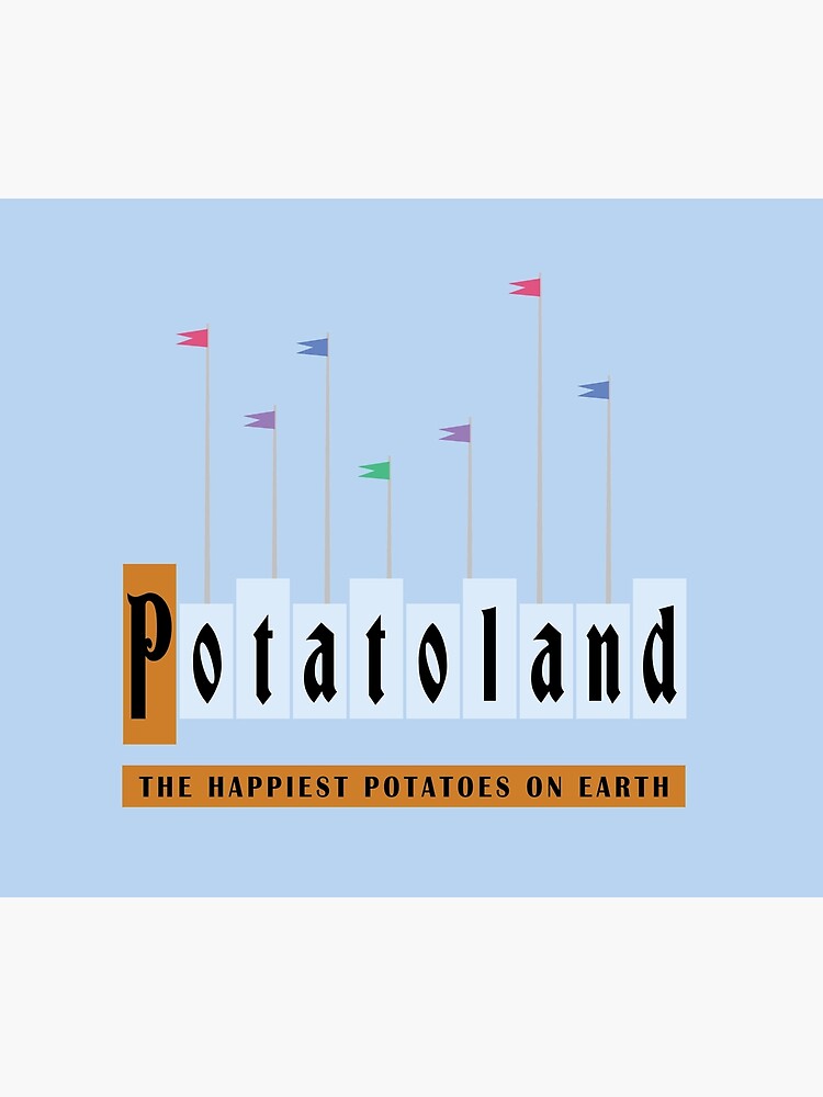 "Potatoland" Tapestry for Sale by jinigo1 | Redbubble