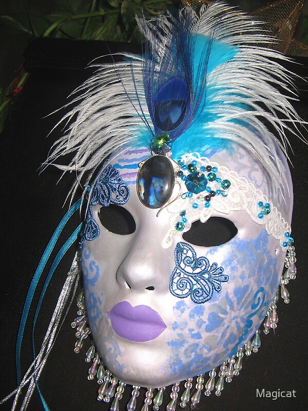 "Goddess Masks - Diana" by Magicat | Redbubble