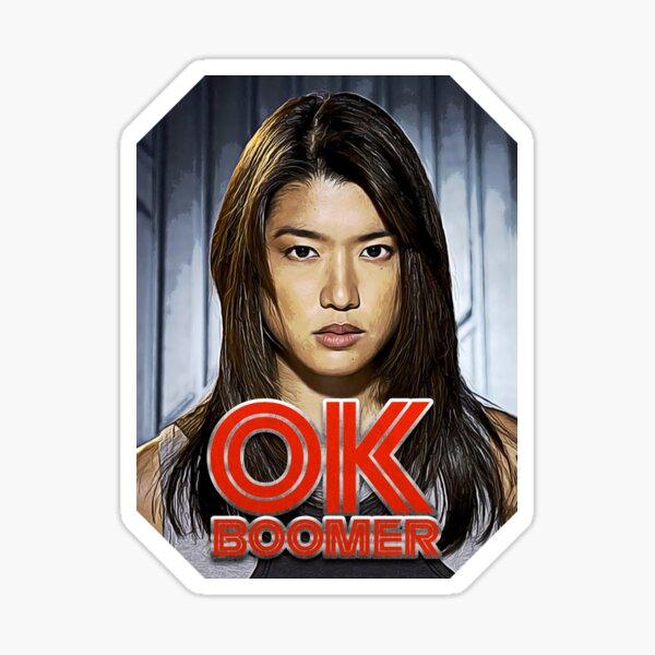 "OK Boomer" Sticker for Sale by CreativeSpero | Redbubble