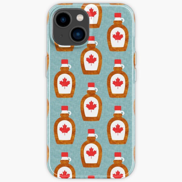"Maple Syrup - Maple leaf" iPhone Case for Sale by littlearrow | Redbubble