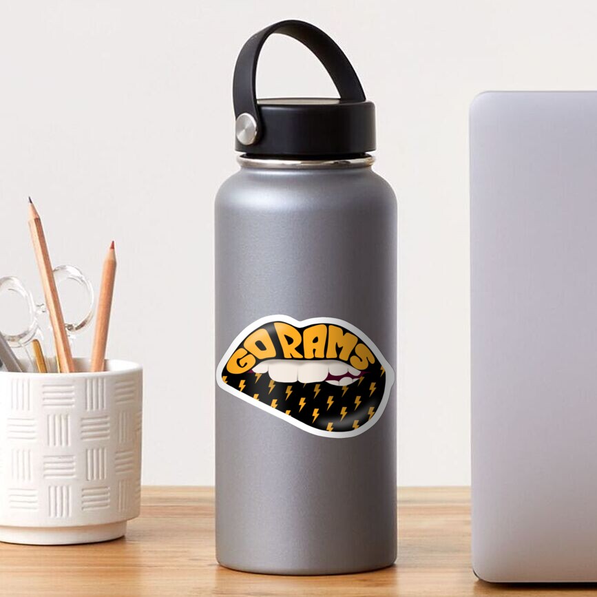 "VCU "go rams" " Sticker for Sale by Lindsayoneill | Redbubble