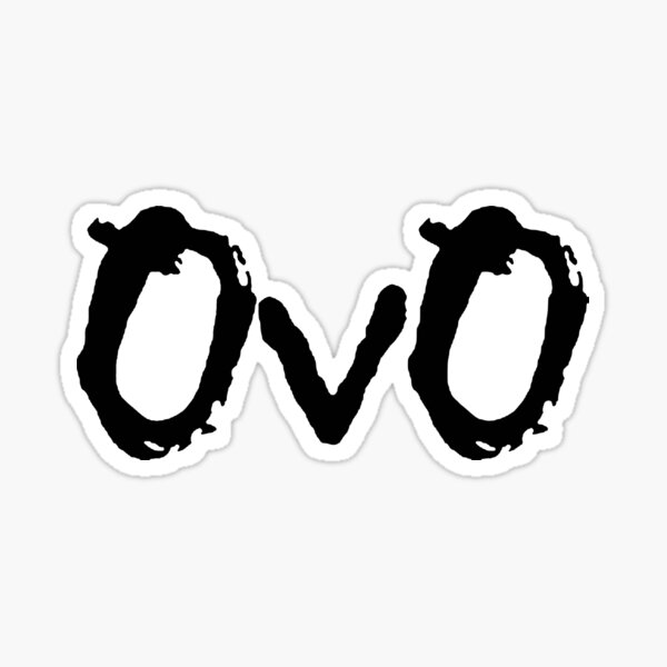 "OvO" Sticker for Sale by Foxene | Redbubble