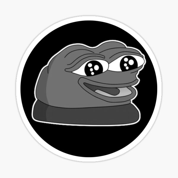 Peepohappy Stickers | Redbubble