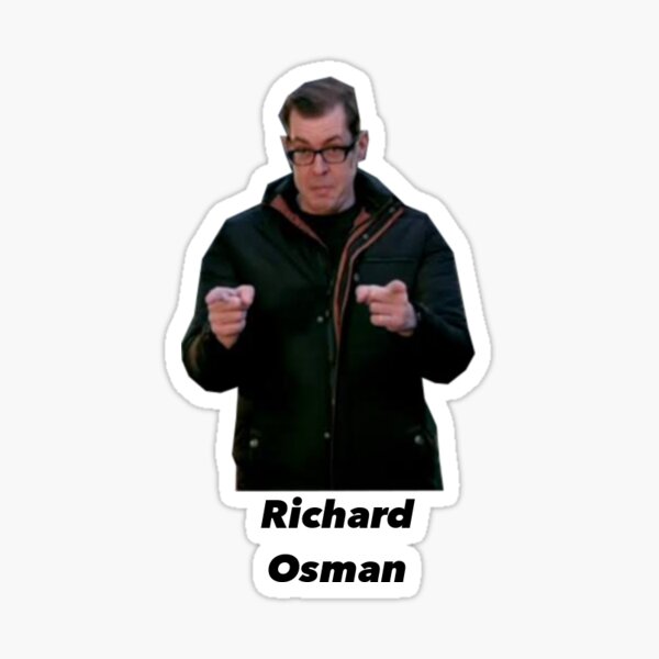 Richard Osman Sticker For Sale By Mitchl13 Redbubble