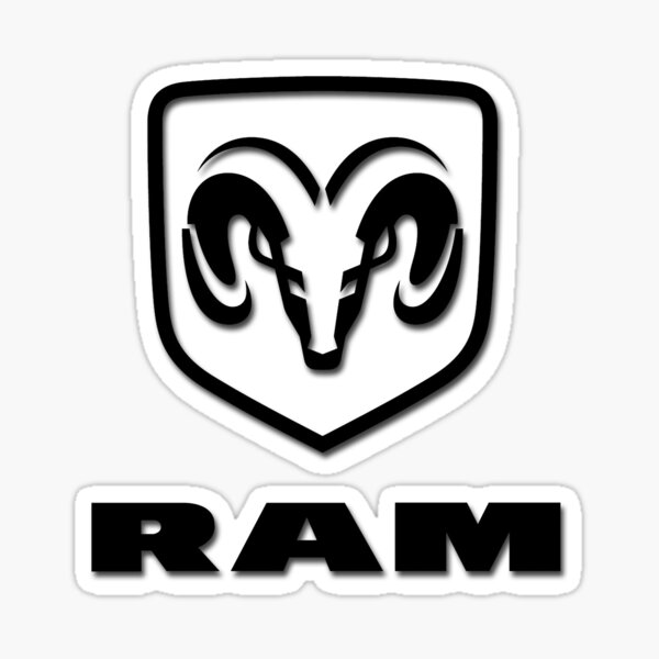 Dodge Ram Stickers | Redbubble