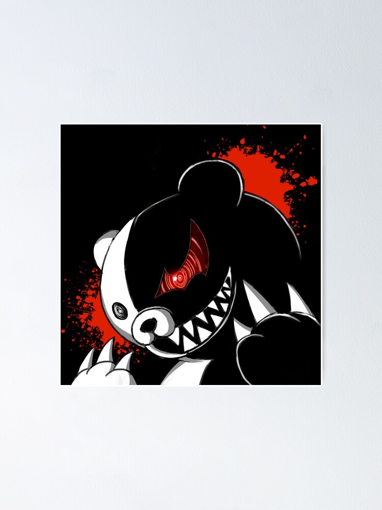 "Monokuma" Poster by Treephoenix | Redbubble