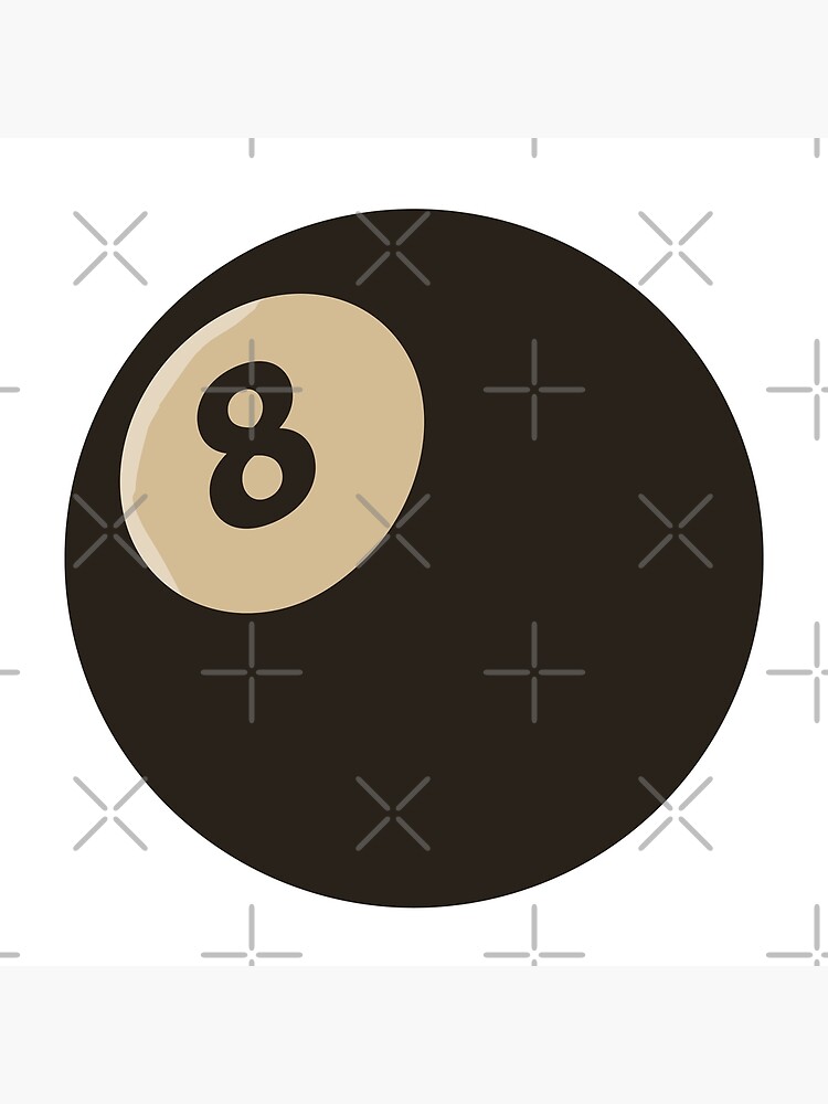 Lucky 8 Ball Art Print