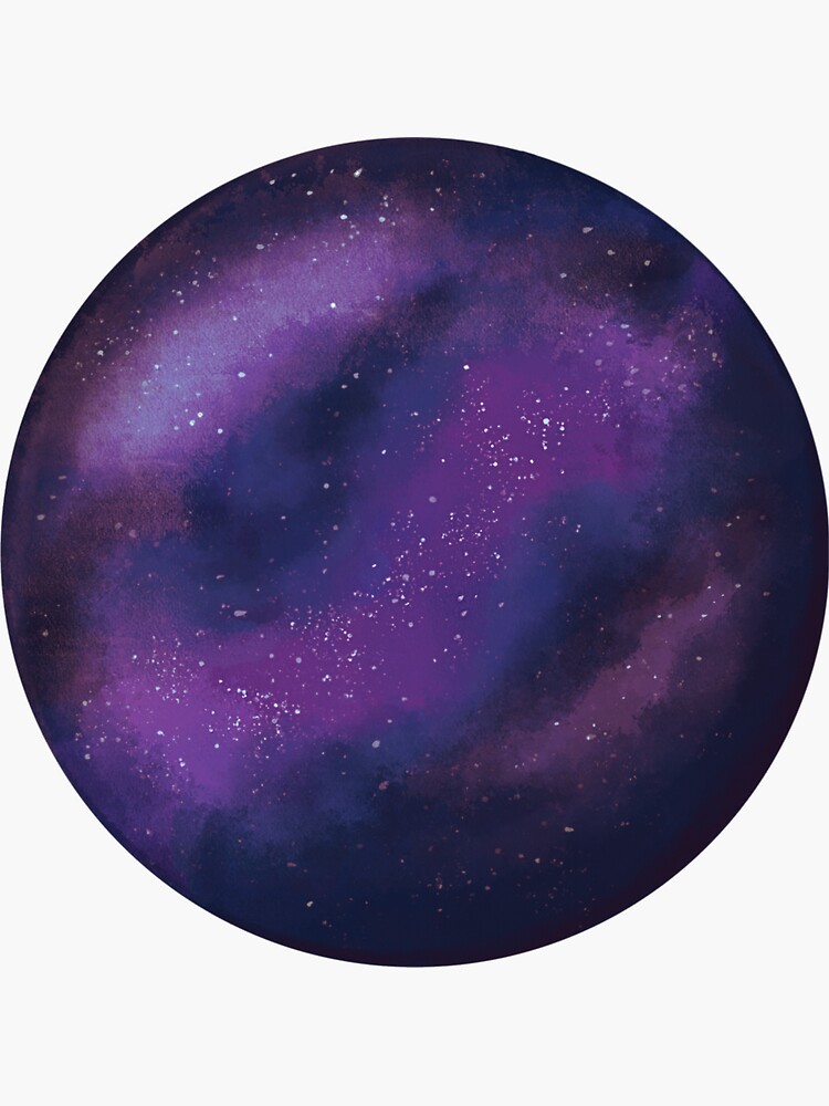 "Galaxy Orb" Sticker for Sale by colebriggs72 | Redbubble