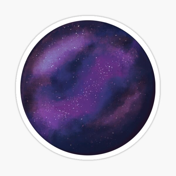 "Galaxy Orb" Sticker for Sale by colebriggs72 | Redbubble