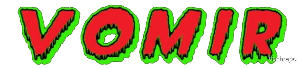 "Vomir - Harsh Noise Wall" by tischrapo | Redbubble