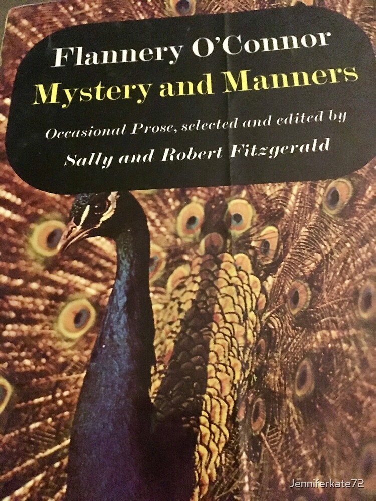 "Cover of Flannery O'Connor's Mystery and Manners" Sticker for Sale by ...