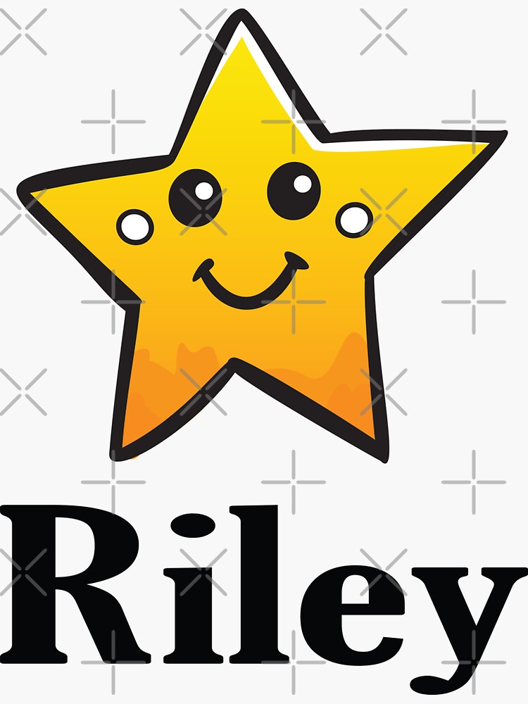 "Riley Cute Star" Sticker for Sale by ProjectX23 | Redbubble