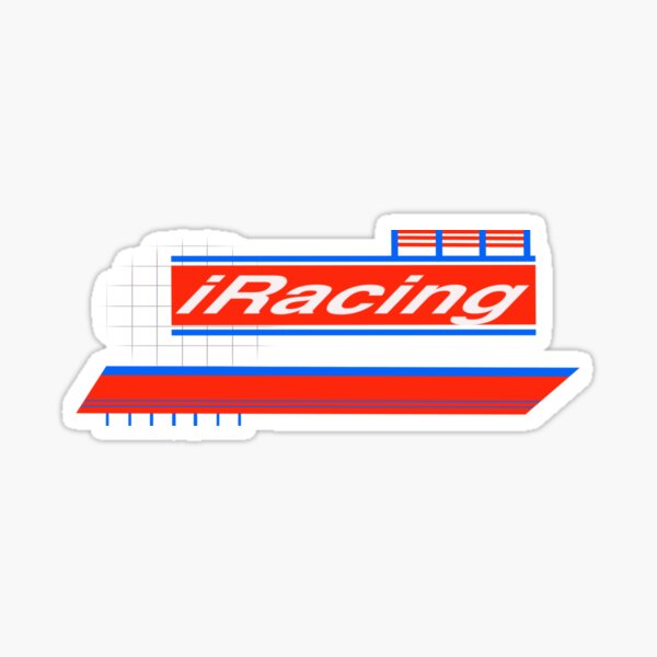 "IRacing team champions logo" Sticker by Its-Popcoin | Redbubble