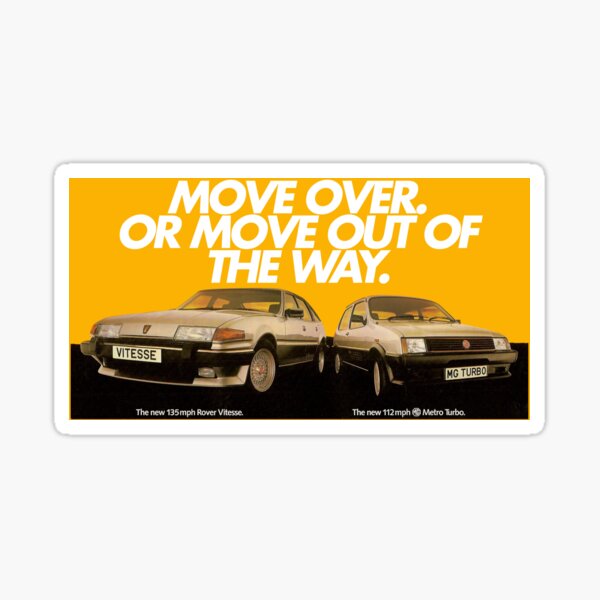 "MG METRO / ROVER VITESSE" Sticker for Sale by ThrowbackMotors | Redbubble