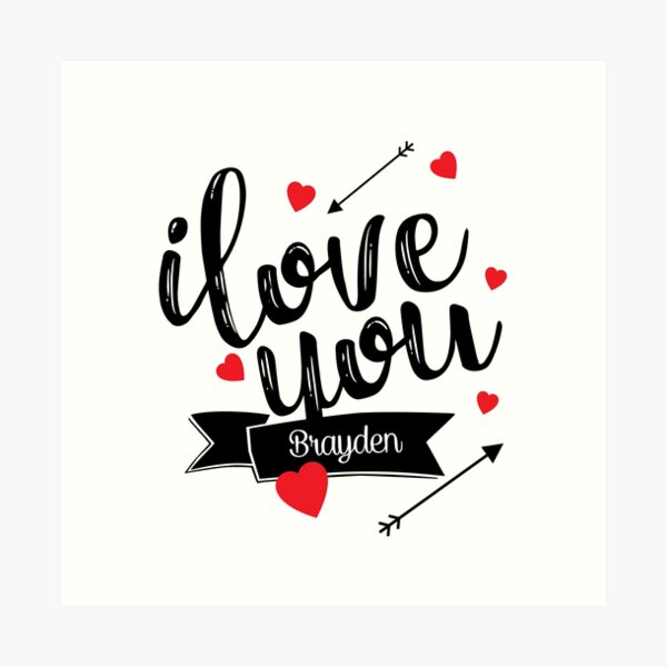 Brayden Wall Art | Redbubble