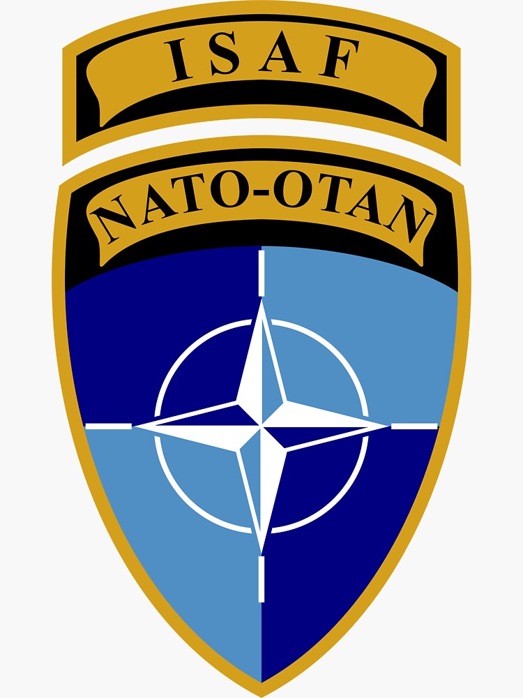 "International Security Assistance Force (ISAF) NATO-OTAN" Sticker for ...