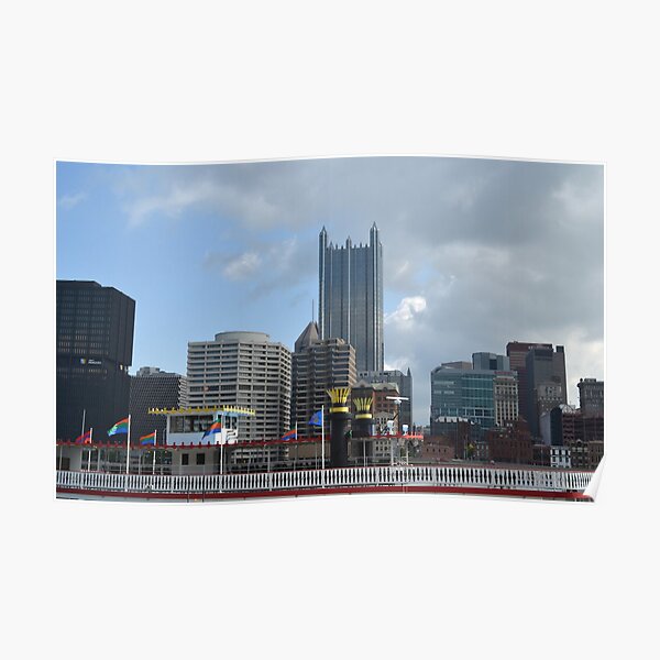 "Pittsburgh and Gateway Clipper" Poster for Sale by Imagery | Redbubble