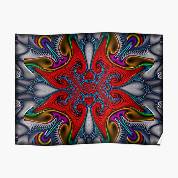 "One Over the Eight..." Poster for Sale by Magifractals | Redbubble