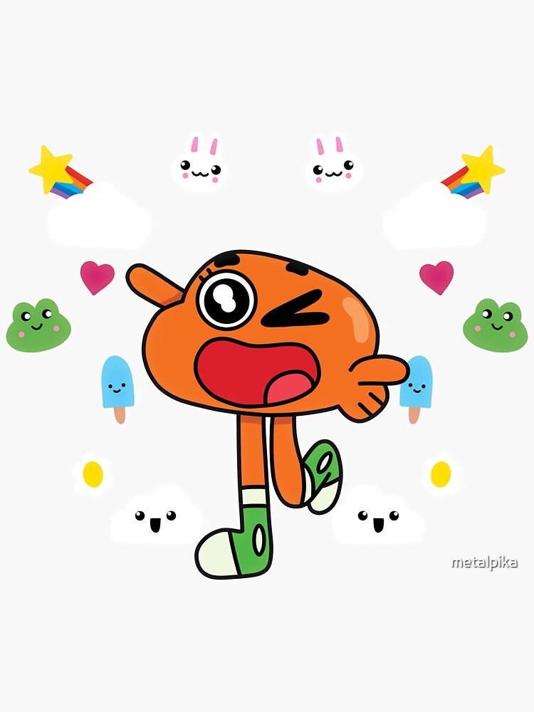 "Cute Darwin" Sticker for Sale by metalpika | Redbubble