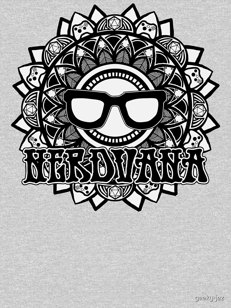 "Nerdvana" T-shirt by geeky-jez | Redbubble | nerd t-shirts - geek t ...