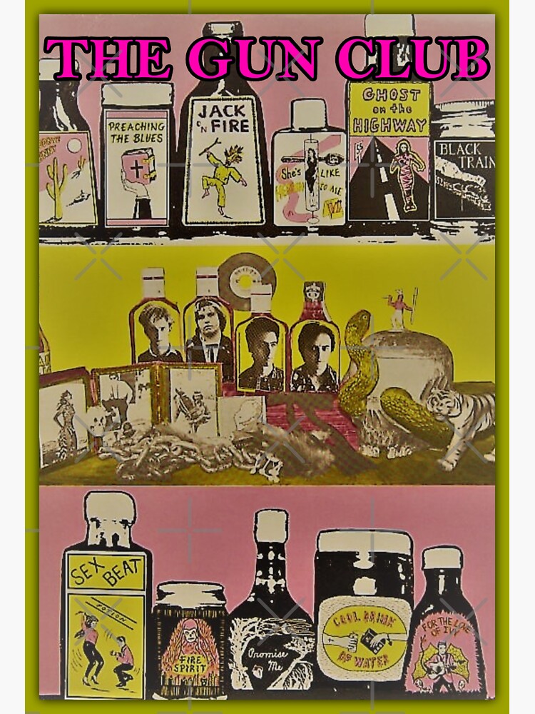 "The Gun Club" Sticker for Sale by rcmarble | Redbubble