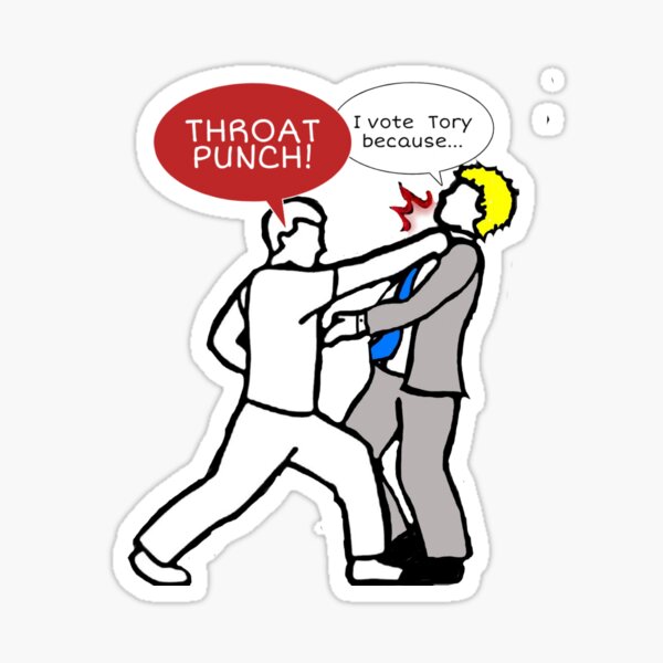 "Tory Joker" Sticker by SGreville | Redbubble