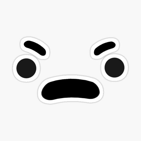"Angry Face" Sticker by LittlezoomDan | Redbubble