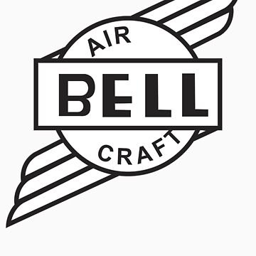 "Bell Aircraft Company Retro Logo" Sticker for Sale by warbirdwear ...