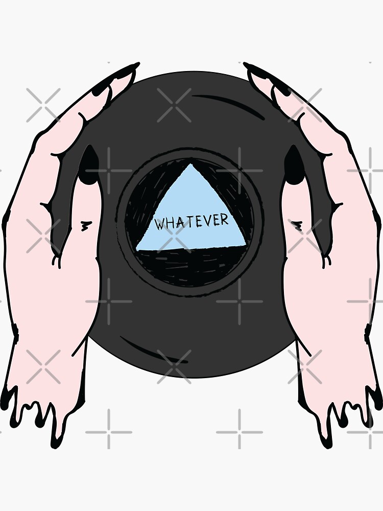 "Magic 8 ball" Sticker for Sale by Reoryta | Redbubble