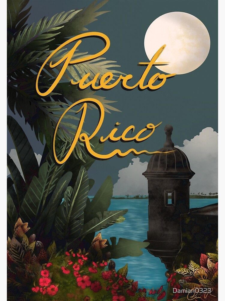 Lámina fotográfica «Puerto Rico paisajes arte digital» de Damian0323 ...