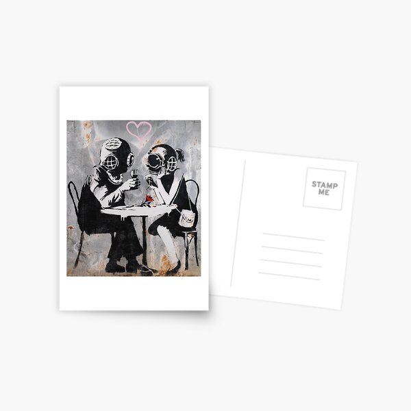 "Banksy Think Tank, Banksy Art, Banky Merchandise" Postcard for Sale by ...