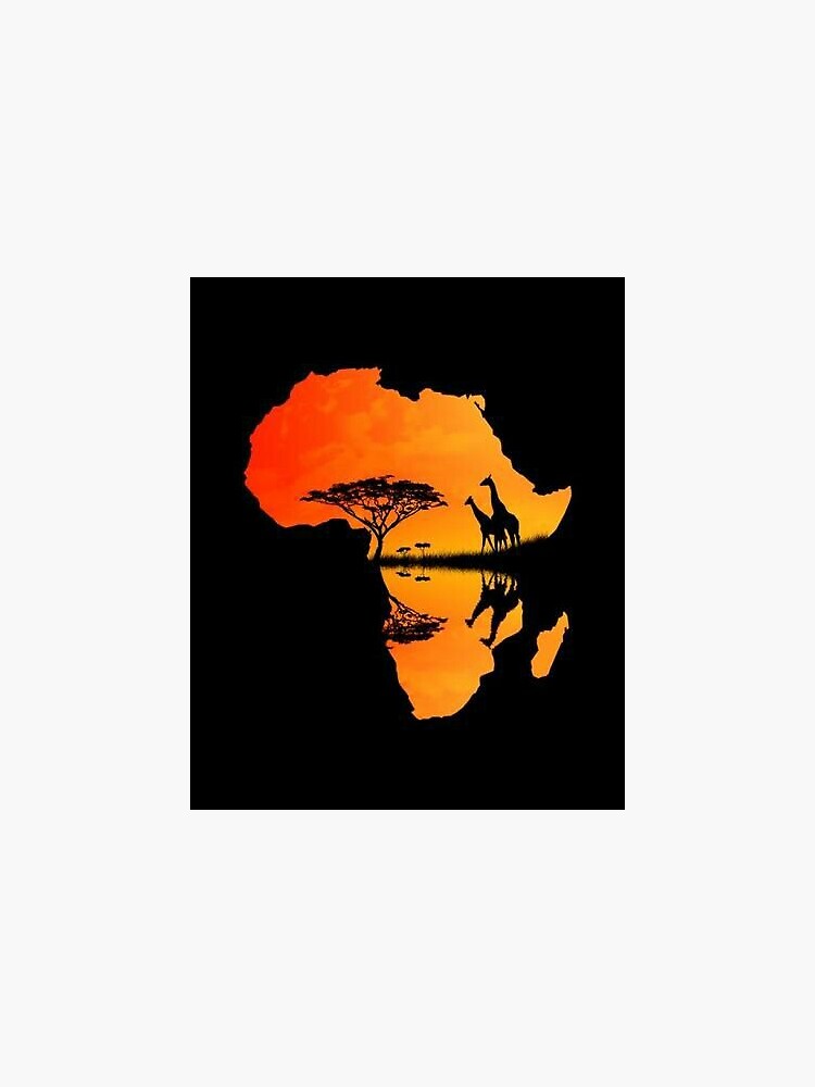 "Mama Africa" Sticker for Sale by Muszar | Redbubble